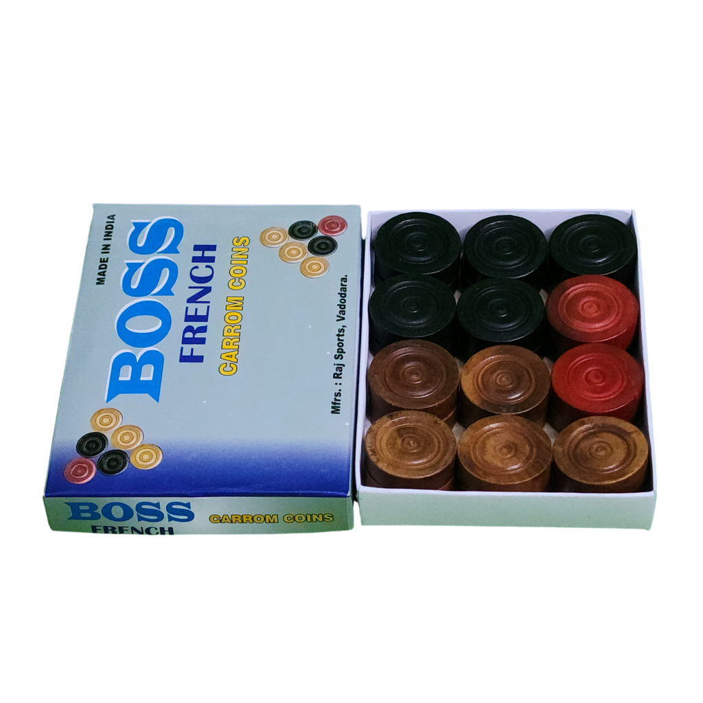 GLS Boss Carrom Coin Set – GLS Sports